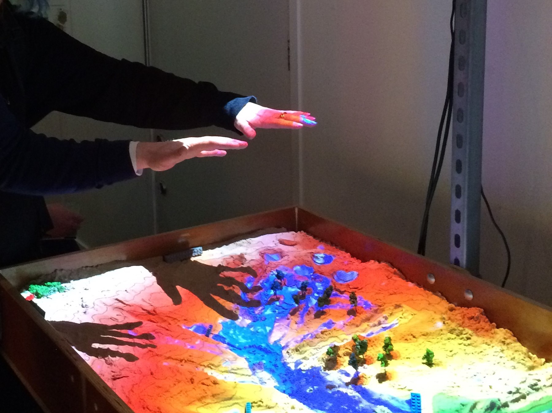 Augmented Reality (AR) Sandbox : JBA Trust