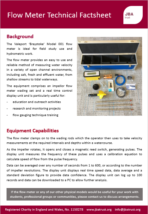 Flowmeter : JBA Trust