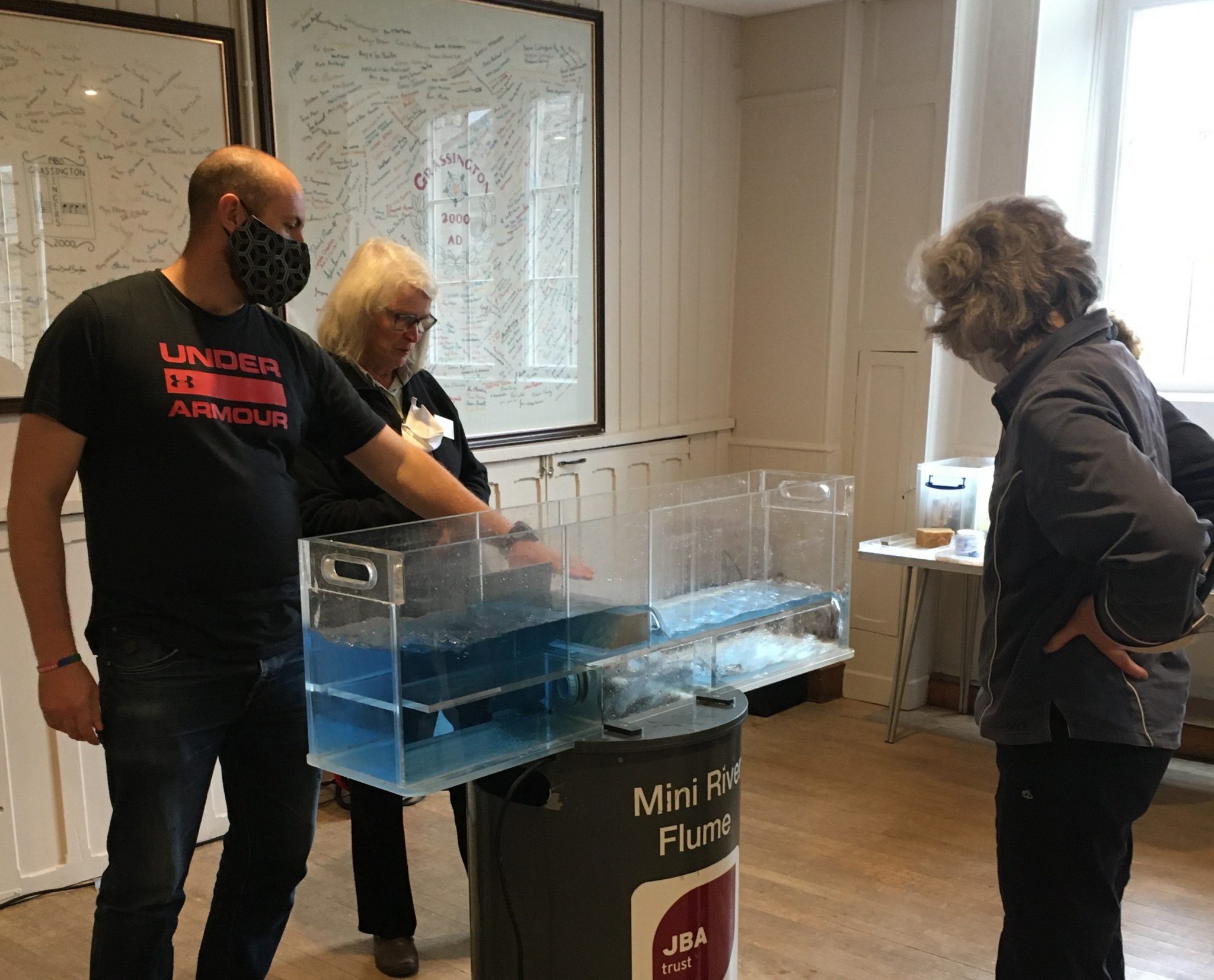 Mini flume training and water safety : JBA Trust