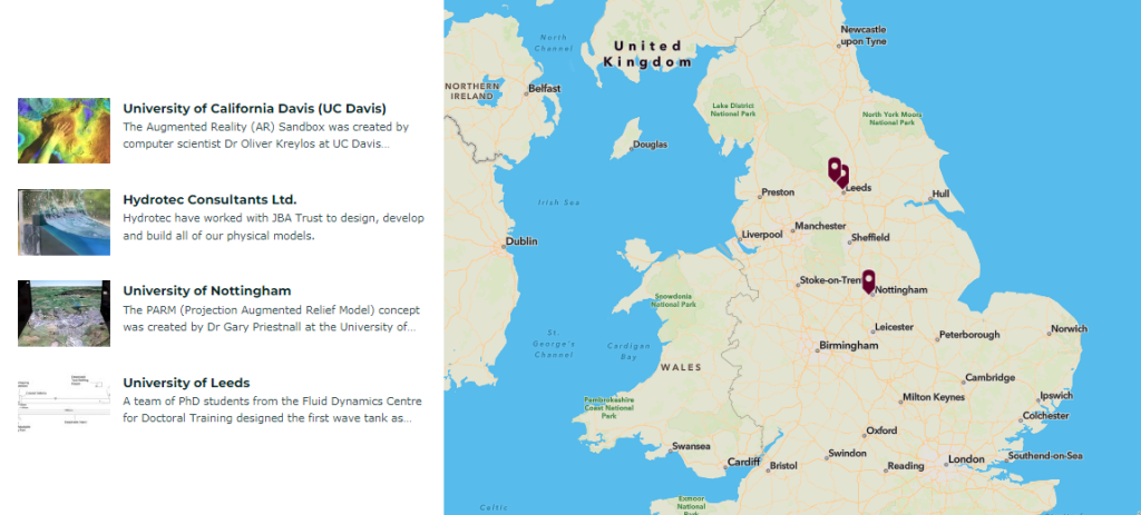 Physical models : JBA Trust