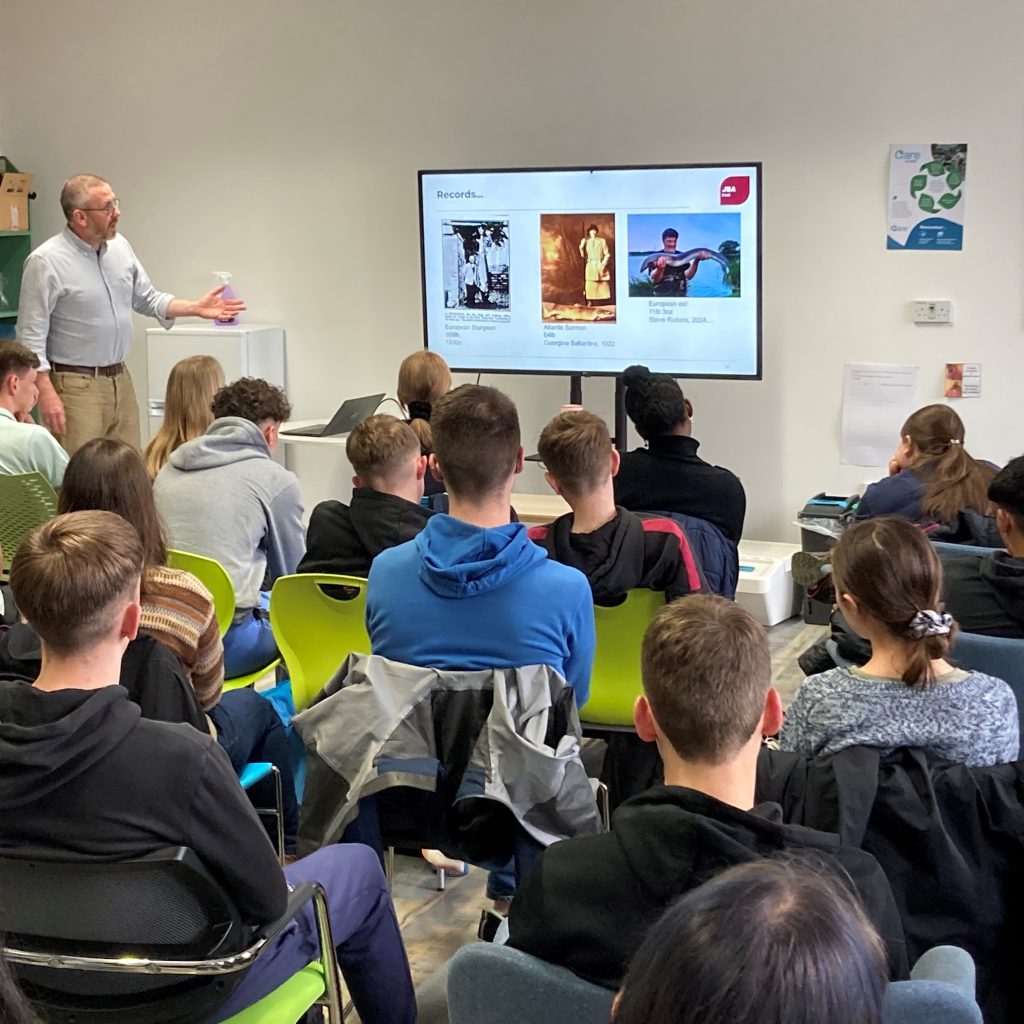 Industrial Cadets explore river engineering and ecology : JBA Trust